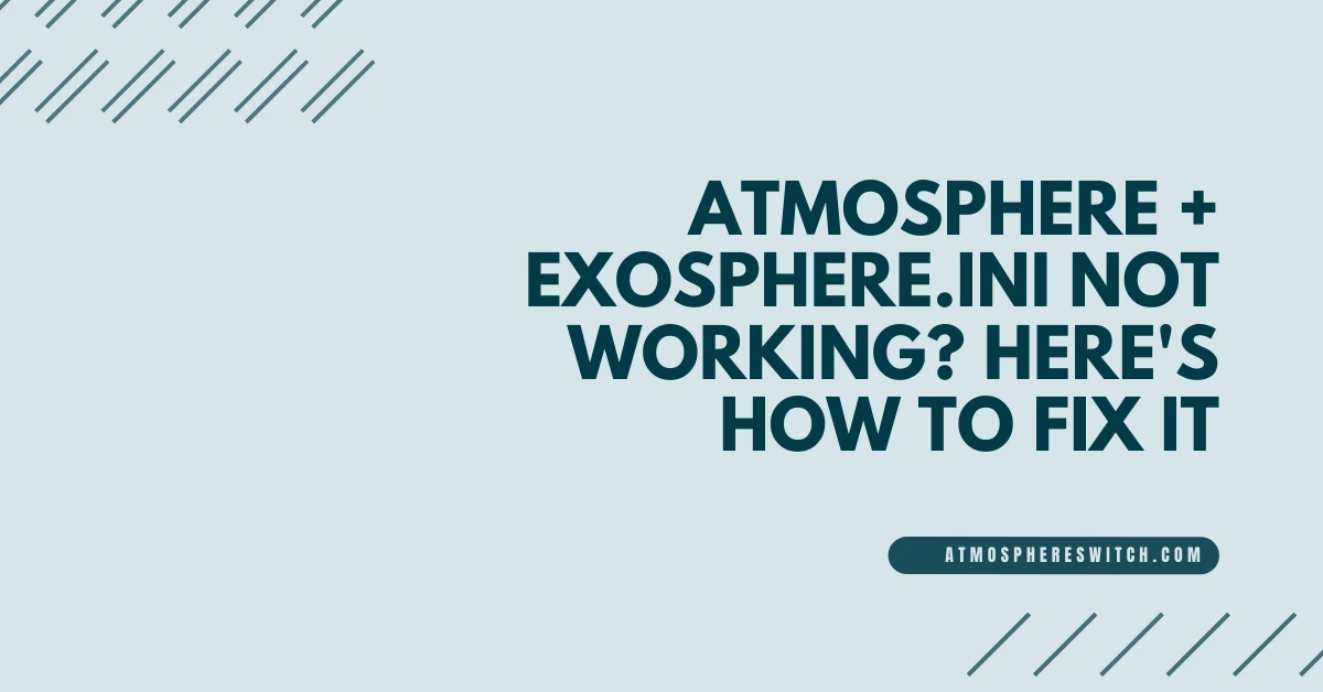 Guides Atmosphere Switch